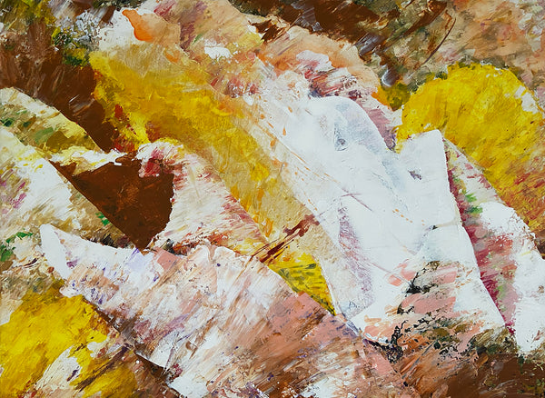 Seashells - Contemporary Acrylic Painting - Art of Barbara Eberhart